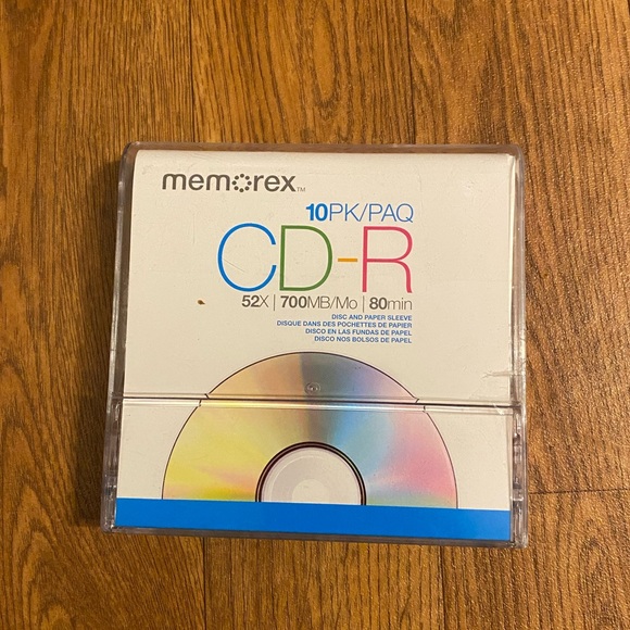 Vintage | Media | Memorex Pack Of Cdr | Poshmark